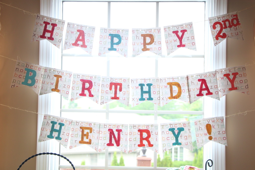 ABC... 123... Birthday Party Recap! - This is our Bliss