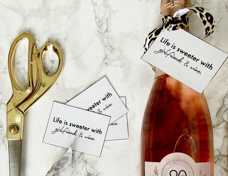 Featured Life is sweeter with girlfriends and wine - Perfect simple on ...