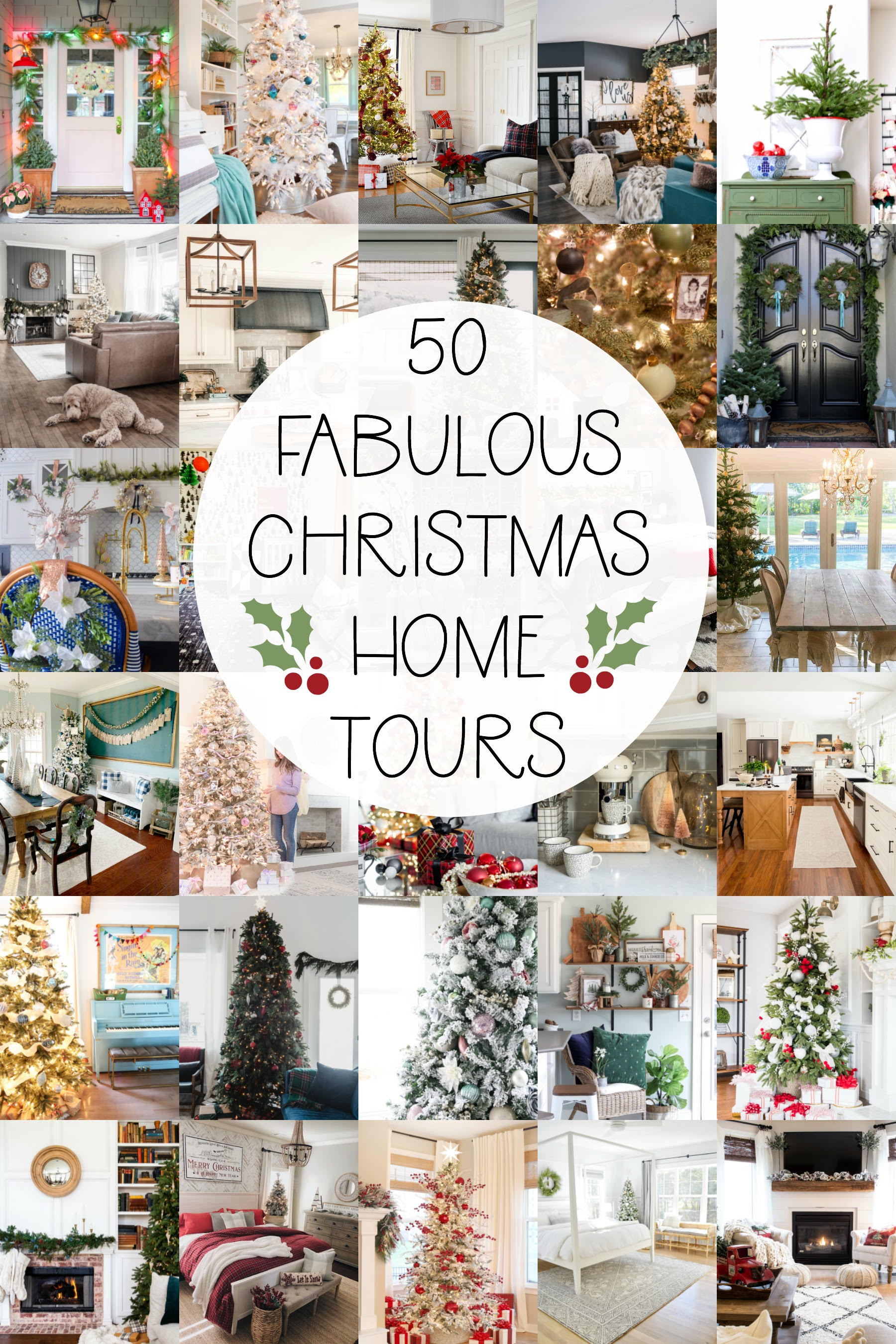 Simple and Elegant Christmas Living Room | This is our Bliss