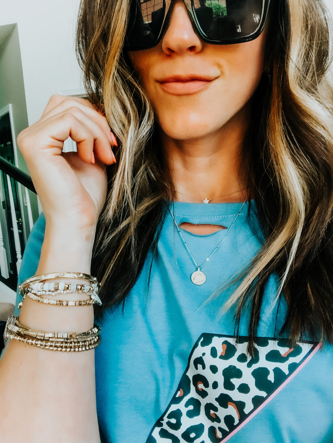 How to Layer Delicate Necklaces - This is our Bliss