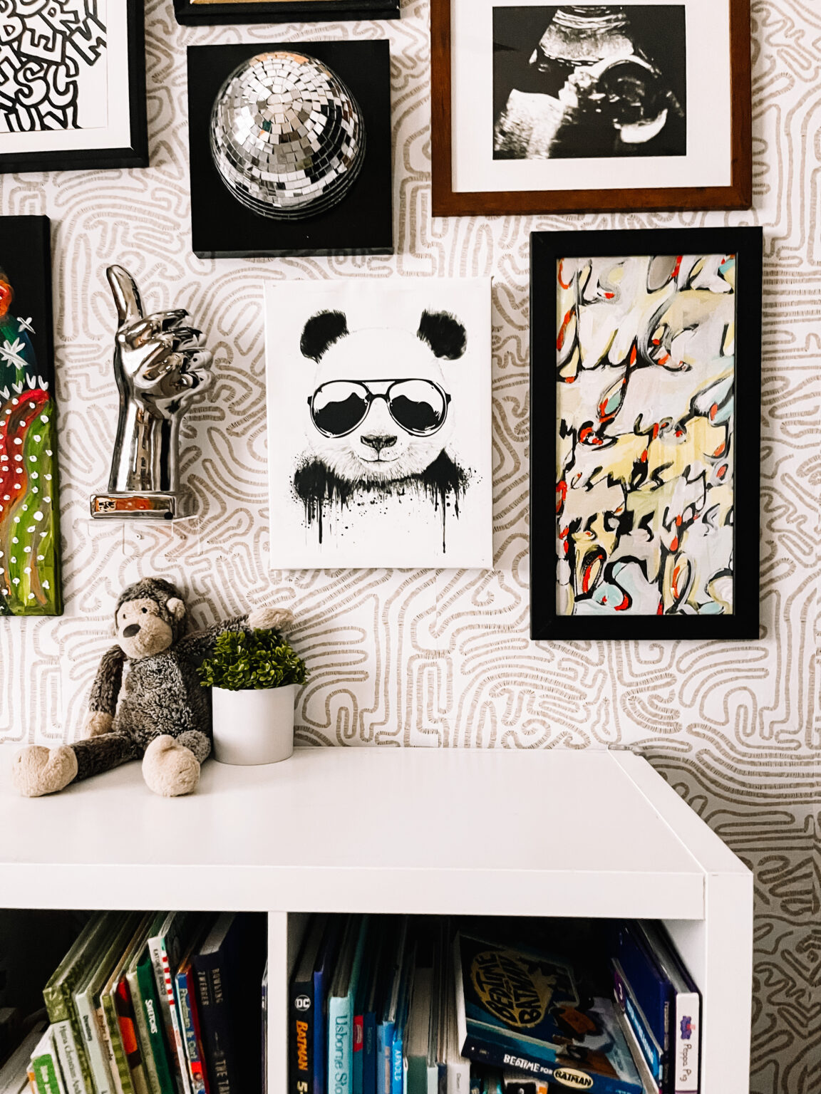How to Create a Unique Kid's Gallery Wall - This is our Bliss