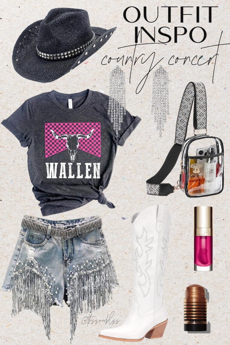 What to Wear to a Country Concert - This is our Bliss