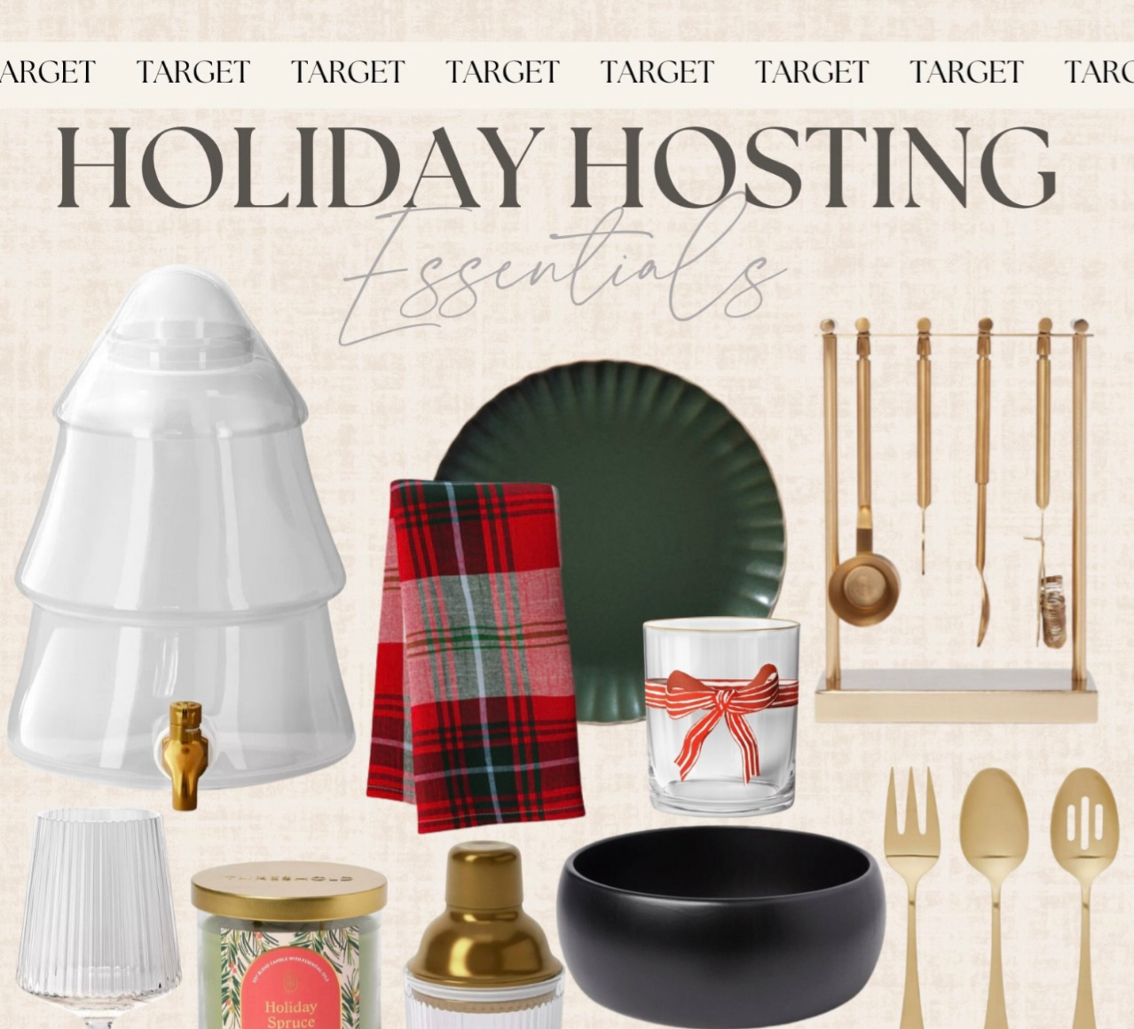 Target Tuesday // Holiday Hosting Essentials - This is our Bliss