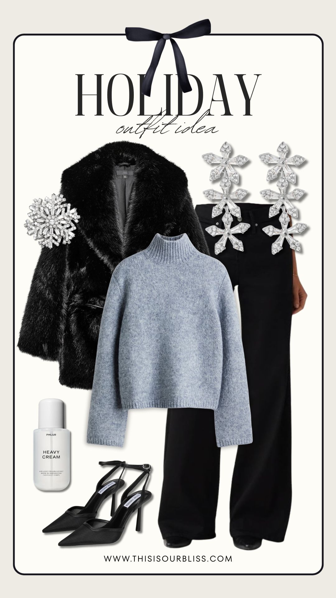 Holiday outfit inspo - dressy holiday style - This is our Bliss - This ...